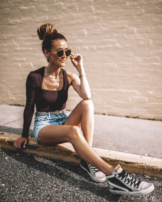 One-Shoulder Trend - Four Outfits - Karina Style Diaries