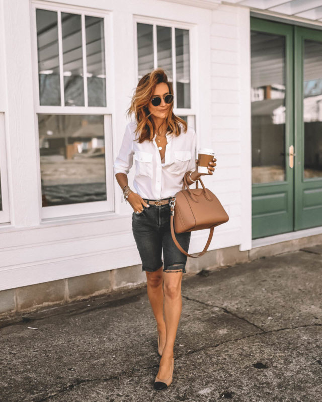 4 Ways to Street Style Bermuda Shorts - Karina Style Diaries