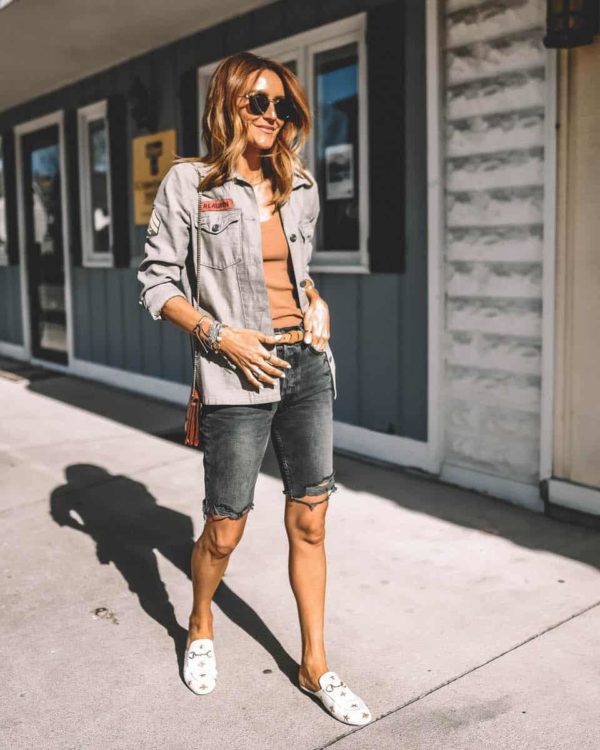 4 Ways to Street Style Bermuda Shorts - Karina Style Diaries