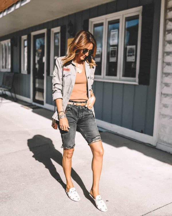 4 Ways to Street Style Bermuda Shorts - Karina Style Diaries