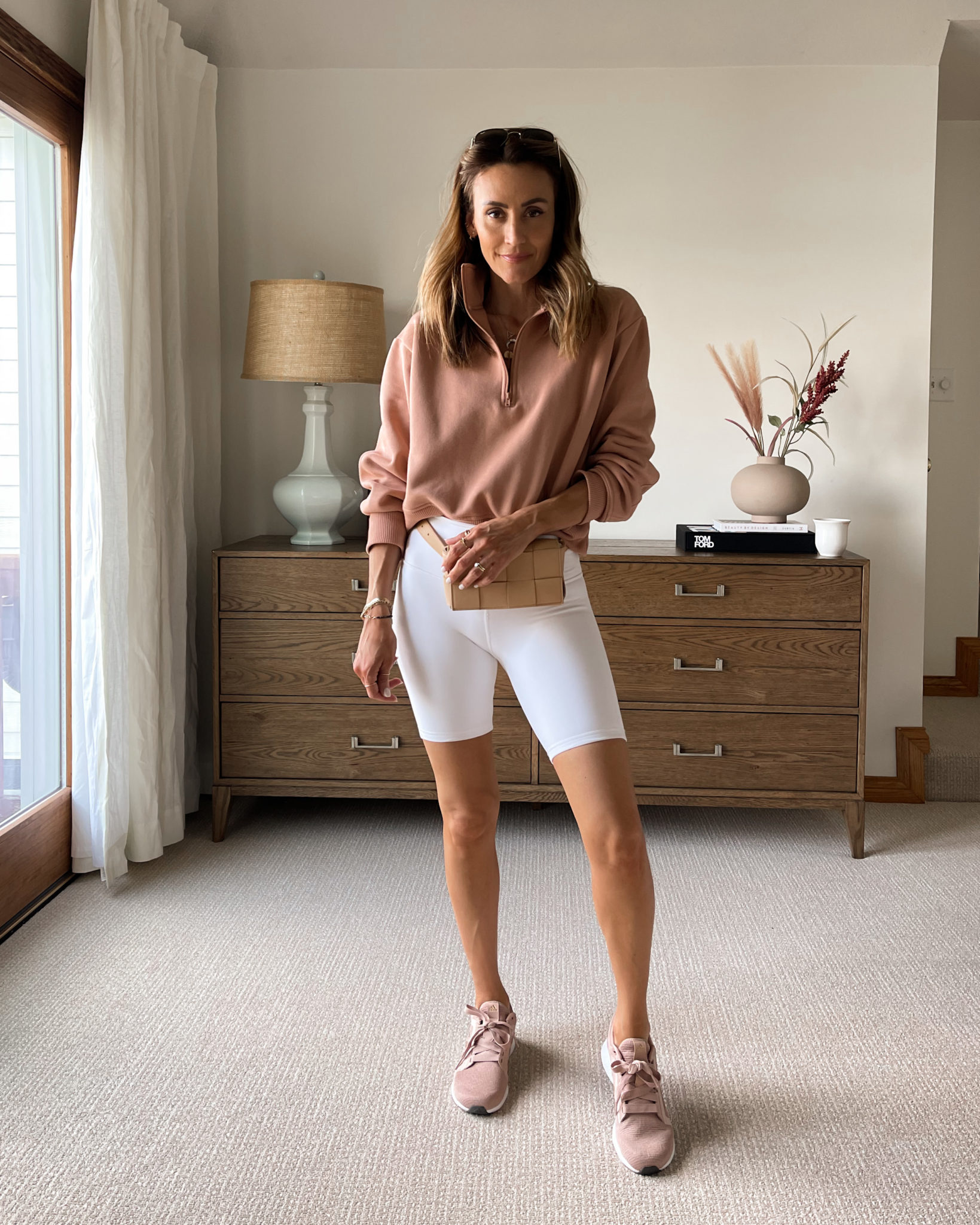 6 Ways to Style a Half-Zip Pullover - Karina Style Diaries
