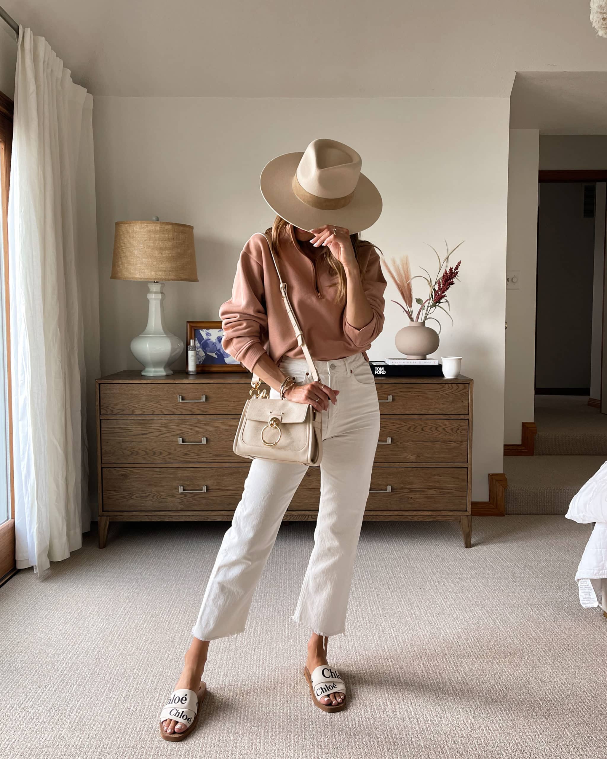 6 Ways to Style a Half-Zip Pullover - Karina Style Diaries