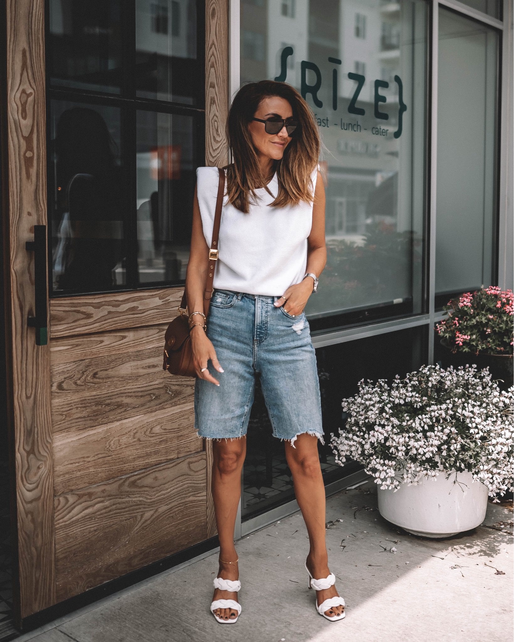 Long Shorts and Summer Looks I'm Currently Loving - Karina Style Diaries