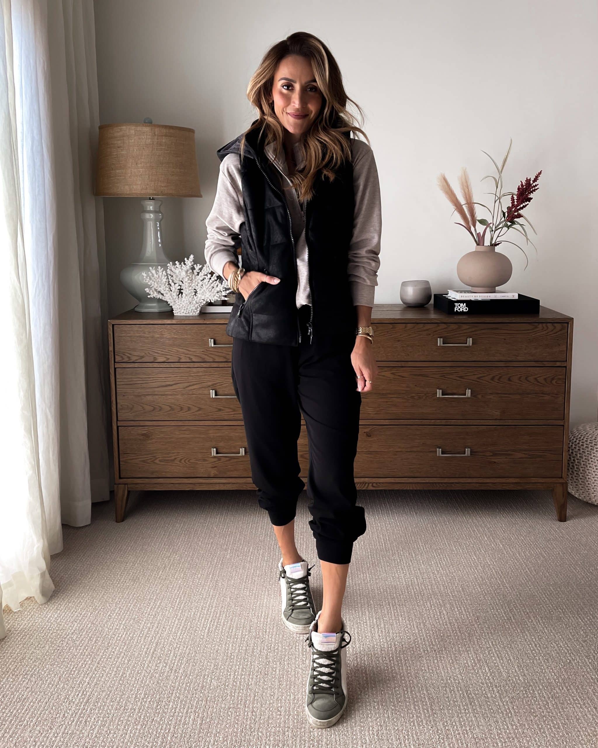 Three Ways to Style a Half Zip-Up Pullover for Fall - Karina Style Diaries