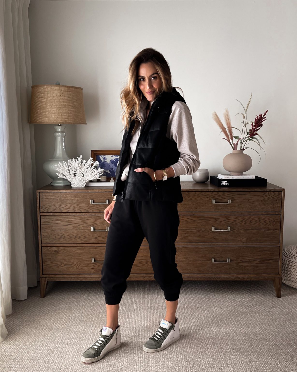 Three Ways to Style a Half Zip-Up Pullover for Fall - Karina Style Diaries