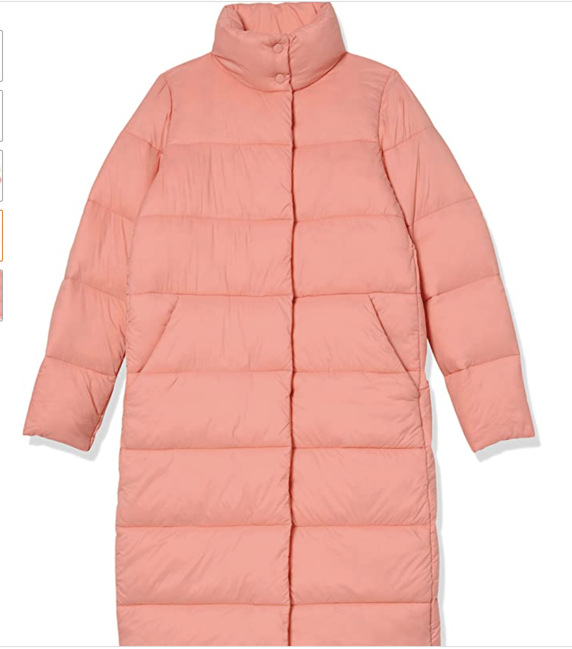 Amazon long pink puffer coat - Karina Style Diaries