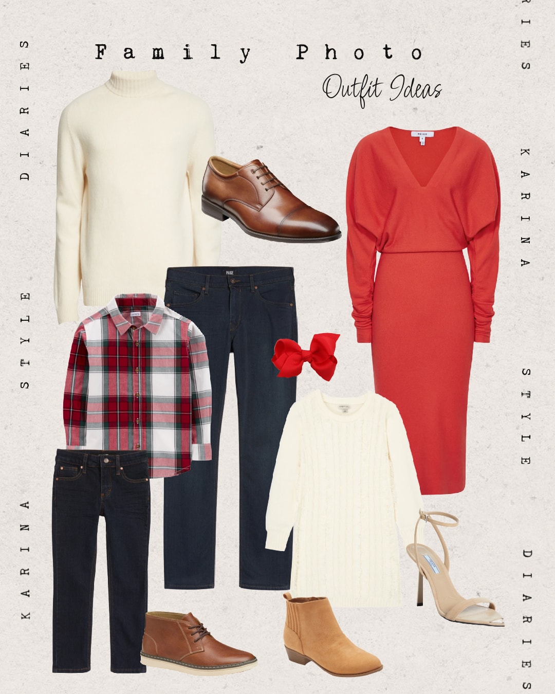 Fall Family Photo Outfit Ideas - Karina Style Diaries