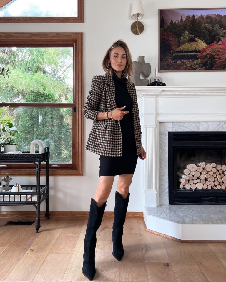 How to Style a Mini LBD for Fall - Karina Style Diaries