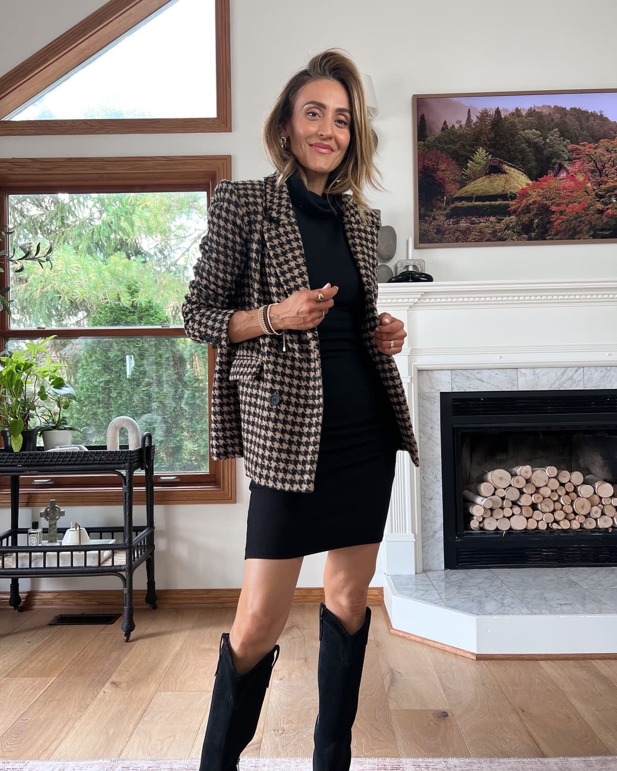 How to Style a Mini LBD for Fall - Karina Style Diaries