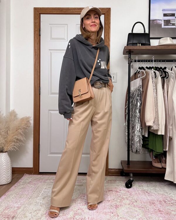 Five Ways to Elevate an Oversized Hoodie - Karina Style Diaries