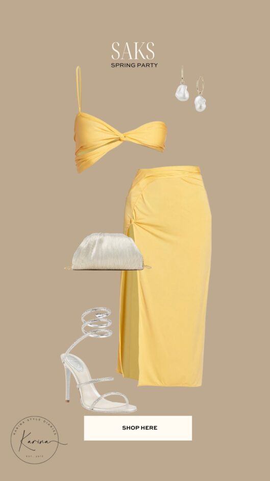 Spring Party Outfit Ideas - Karina Style Diaries