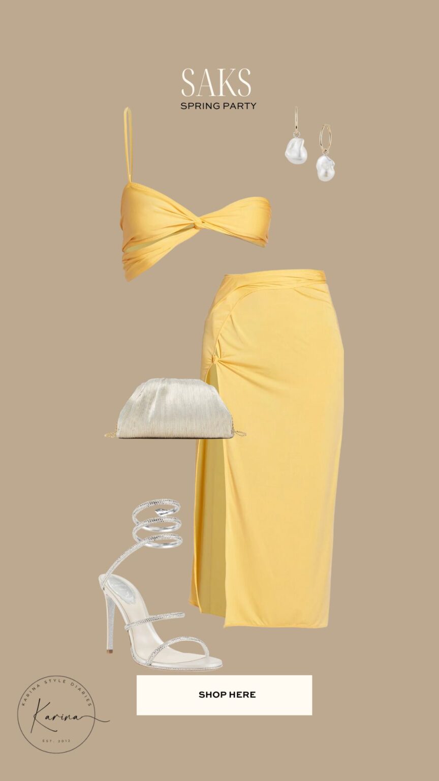 Spring Party Outfit Ideas - Karina Style Diaries