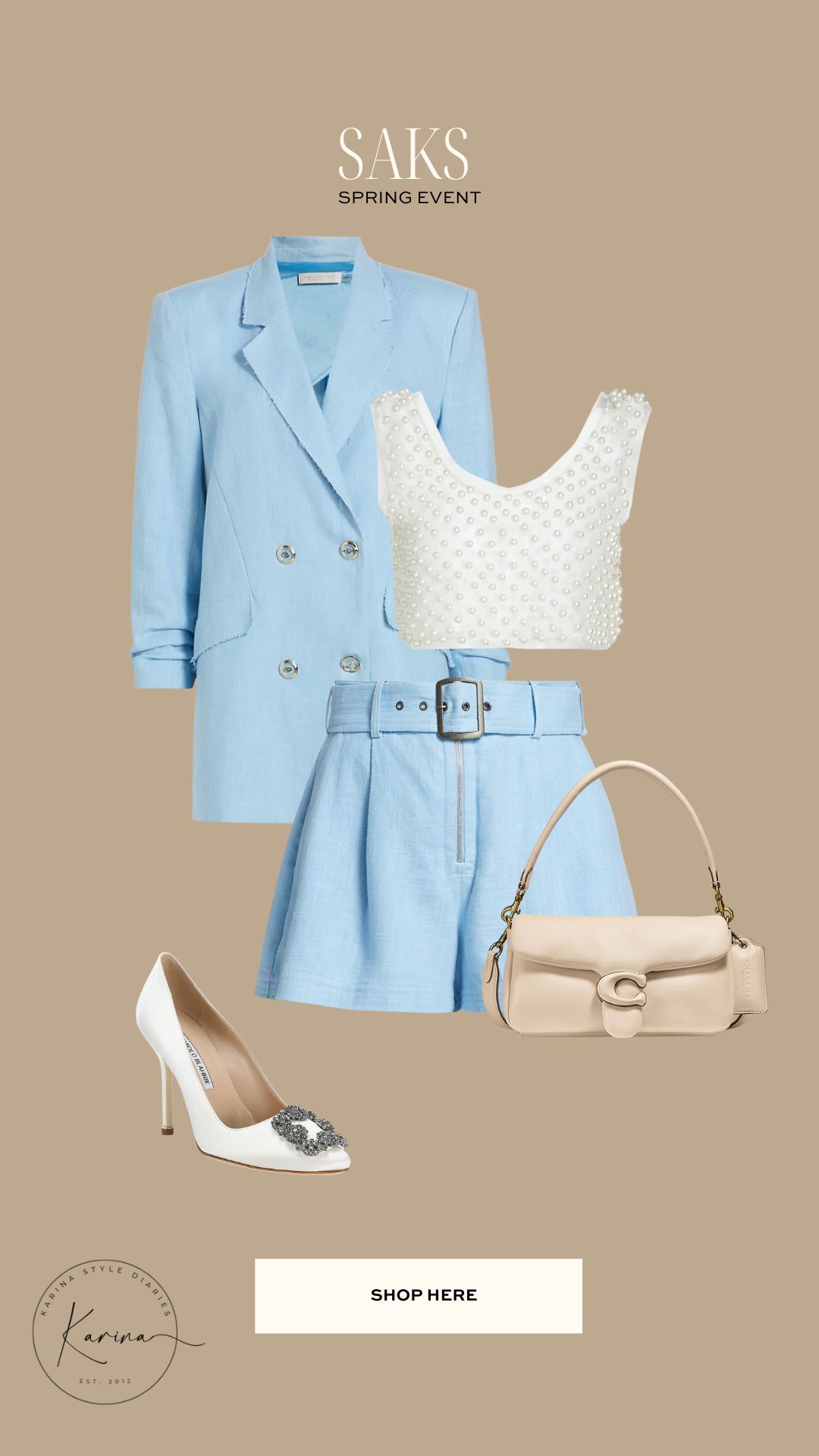 Spring Party Outfit Ideas - Karina Style Diaries