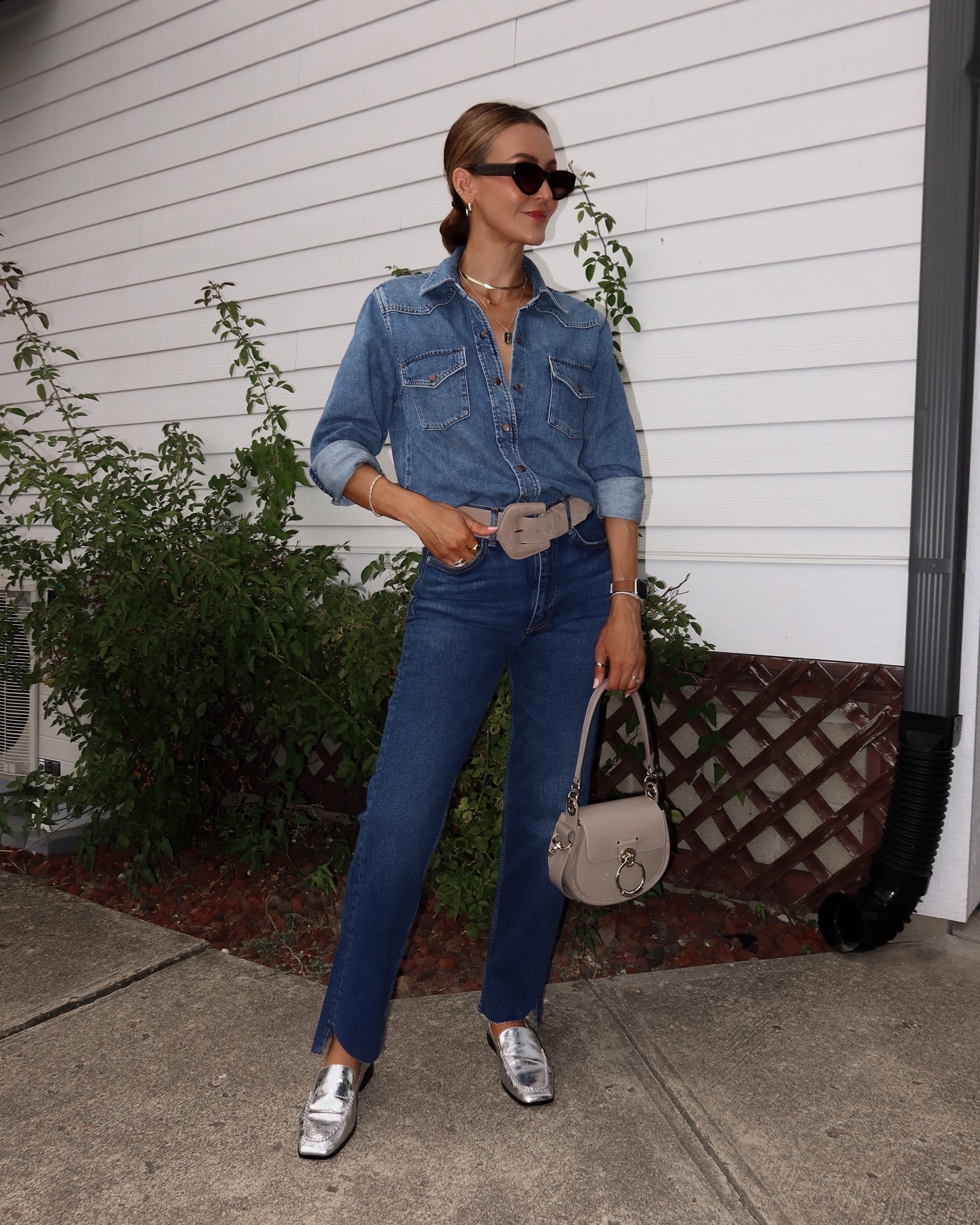 Denim Remix: How to Style Denim Throughout the Fall - Karina Style Diaries