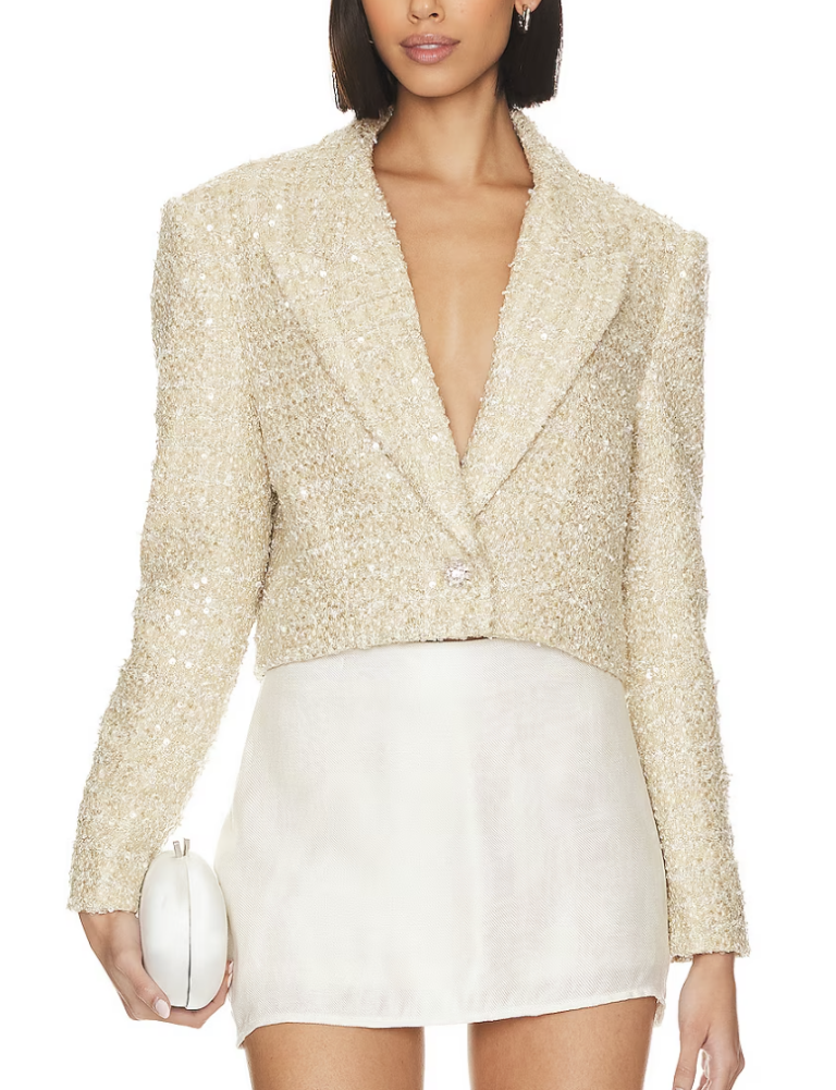 how-to-style-a-tweed-jacket-revolve - Karina Style Diaries