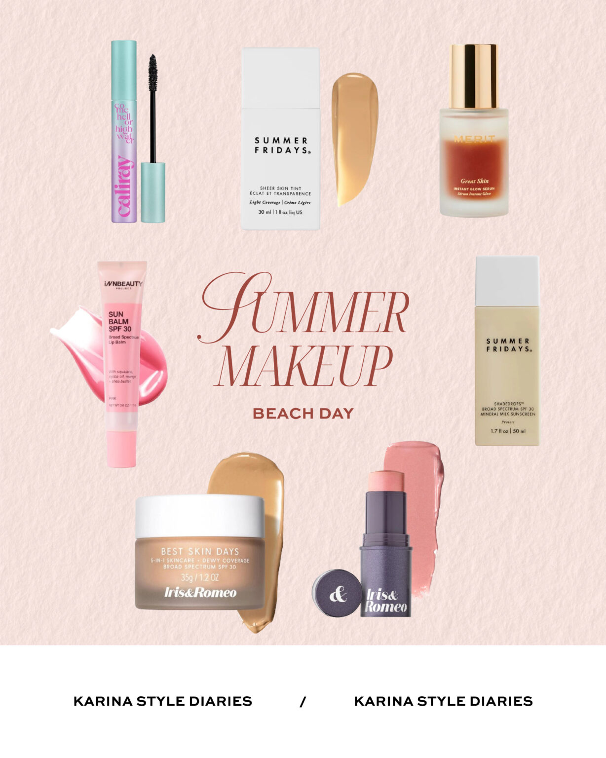 Summer Makeup Products That Hold up in the Heat