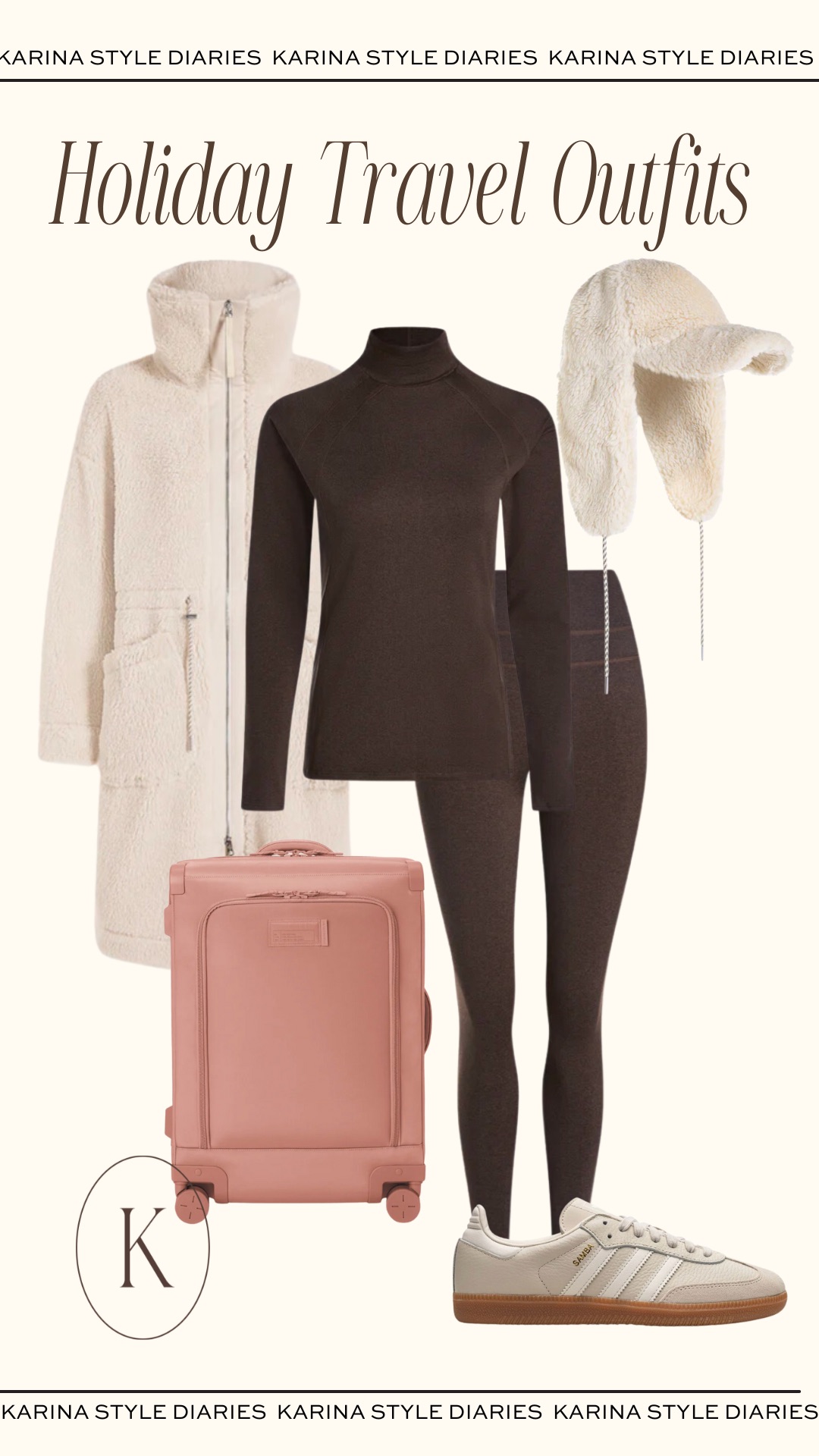 Comfy and Practical Winter Travel Outfits