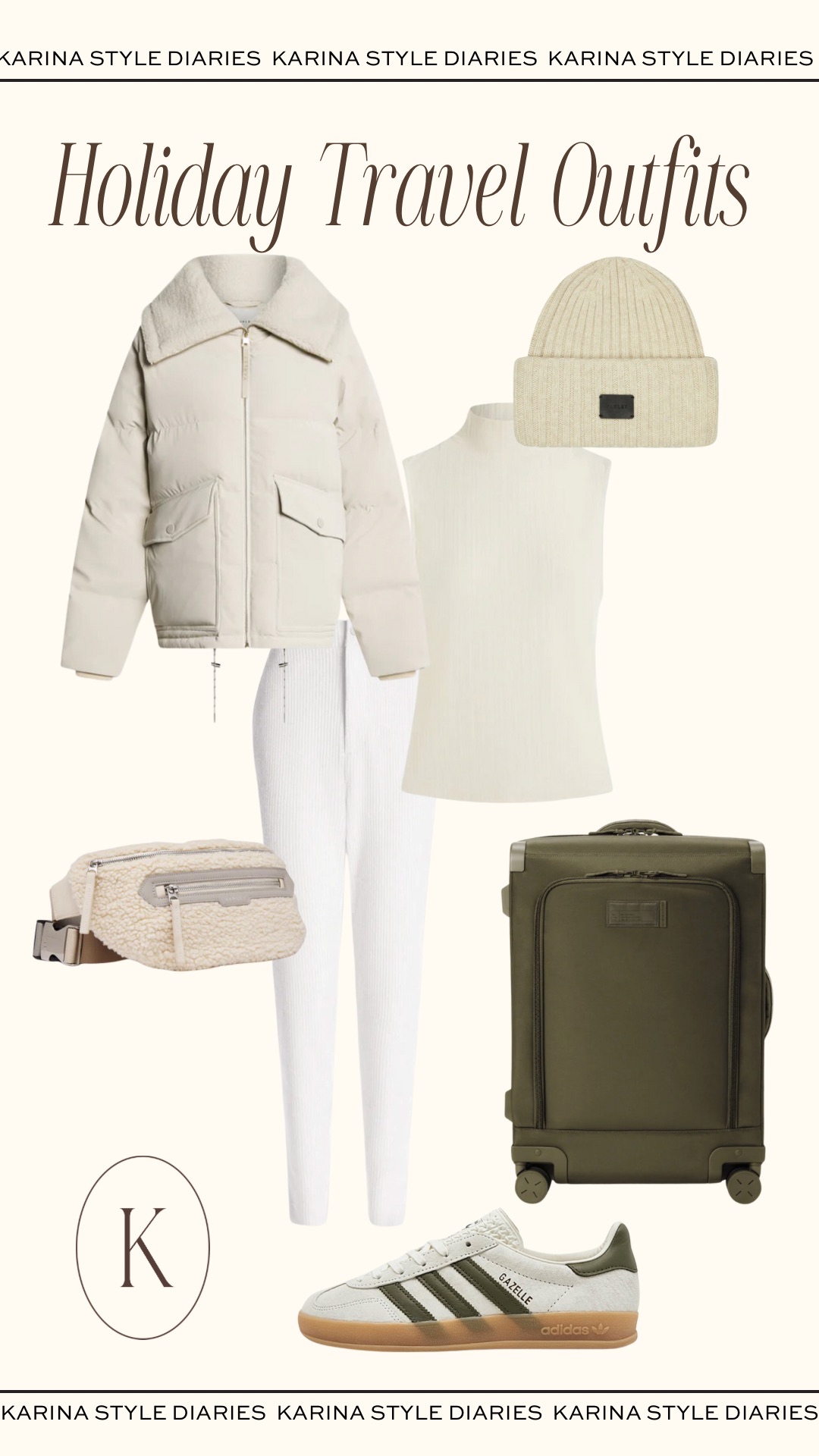 Comfy and Practical Winter Travel Outfits